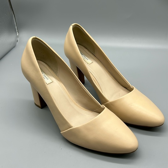 Cole Haan | Shoes | Cole Haan Cream Colored Pumps | Poshmark